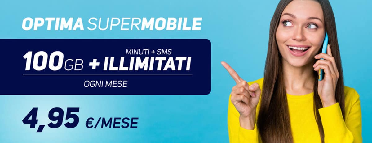 Optima Mobile lancia l'offerta imperdibile: 100GB, minuti e SMS ...